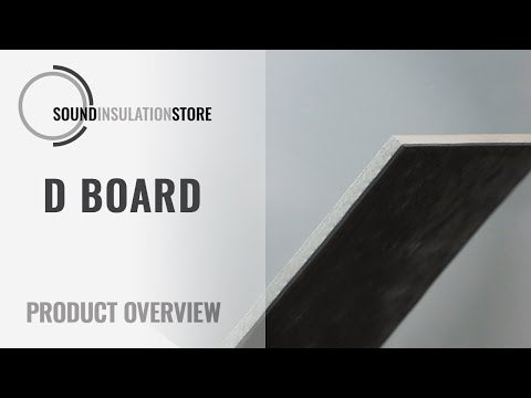 dBoard 13mm High Performance Acoustic Panel for Stud Walls / Ceilings